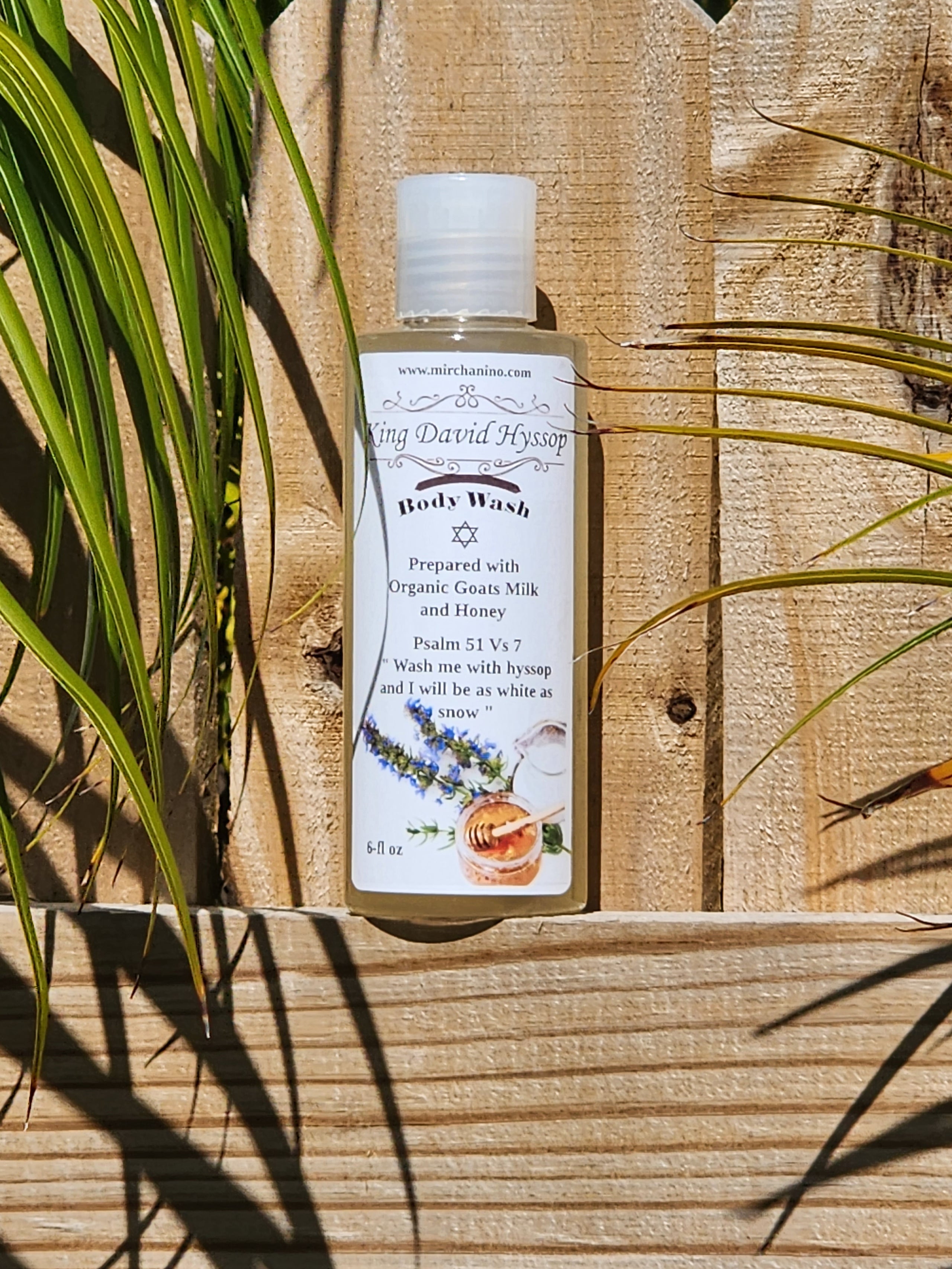 King David Hyssop Powerful Cleansing Body Wash | Mircha Nino